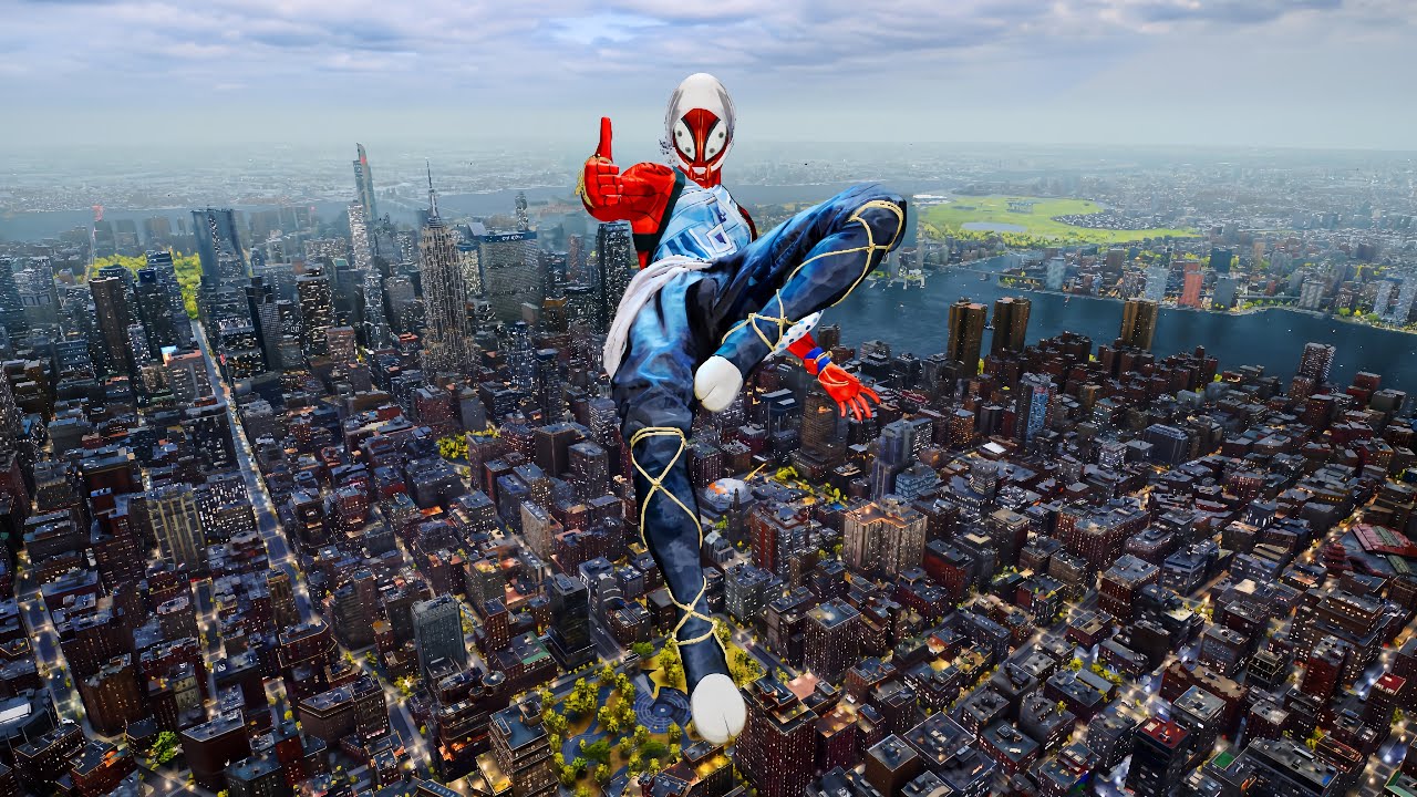 Kumo Suit - Marvel's Spider-Man 2 PS5 Pro Free Roam Gameplay (4K60FPS ...