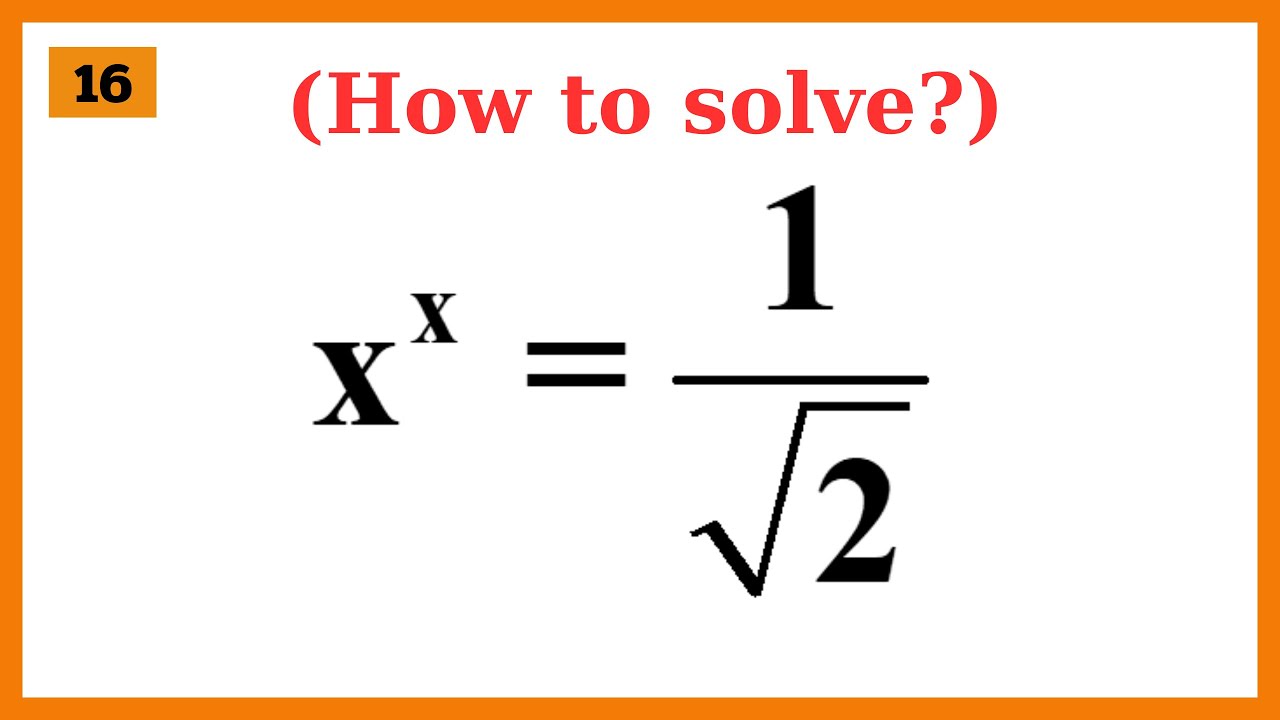 What Is The Value of X? - YouTube