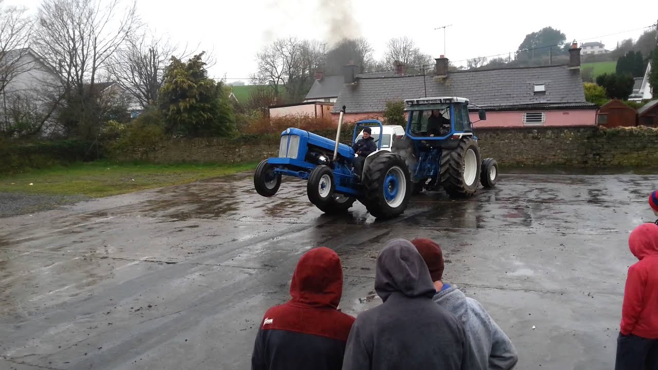 ford Tractor pulling 2014 - YouTube