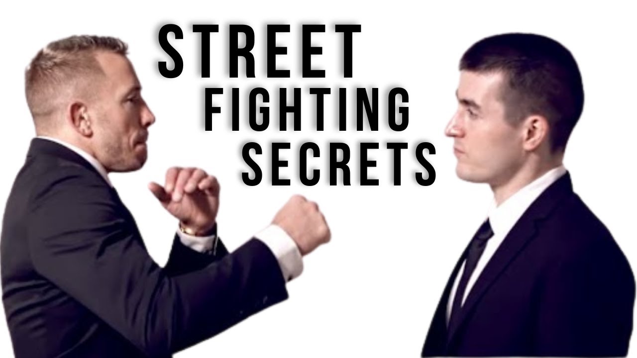 Secrets Of Street Fighting Taught by GSP To Lex Fridman - YouTube