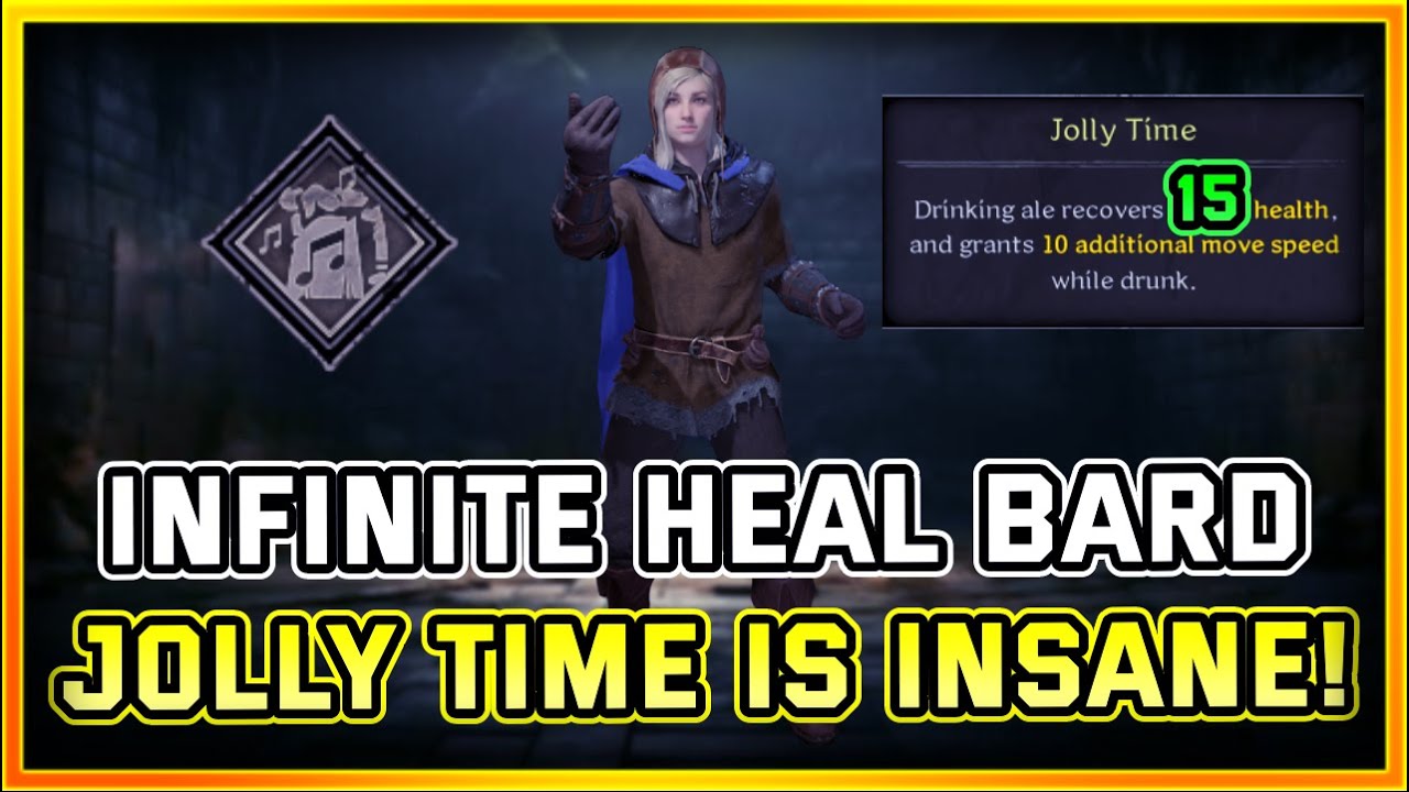 JOLLY TIME BARD IS BROKEN! How to Use Ale to Infinitely Heal Yourself ...