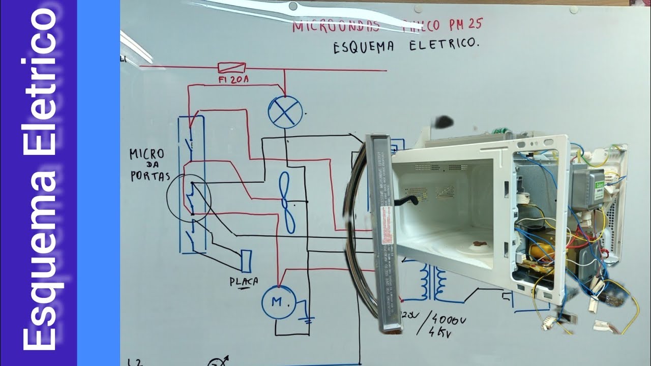 Esquema Eletrico do microondas Philco. - YouTube