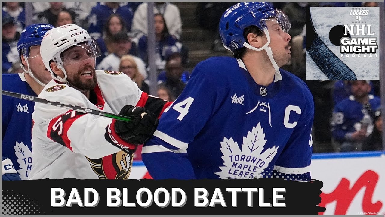 NHL GAME NIGHT: Leafs CRUSH Senators in Battle of Ontario, Vegas HOLDS ...