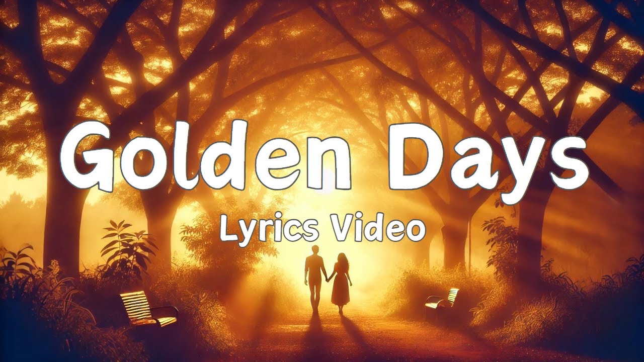 Golden Days 💛 Lyrics Video | AI Harmonix #lyrics #lyricvideo # ...