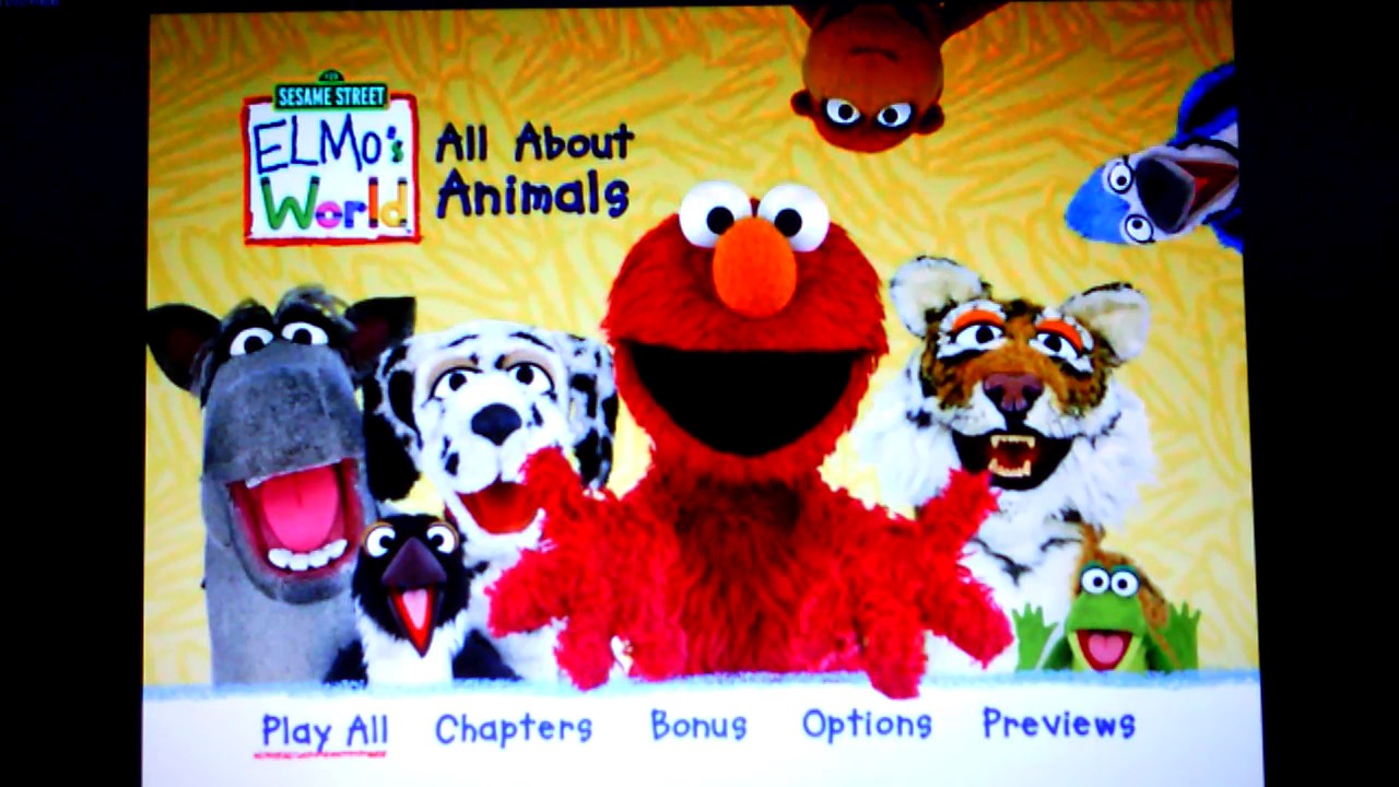 ELMo's World- All About Animals - YouTube