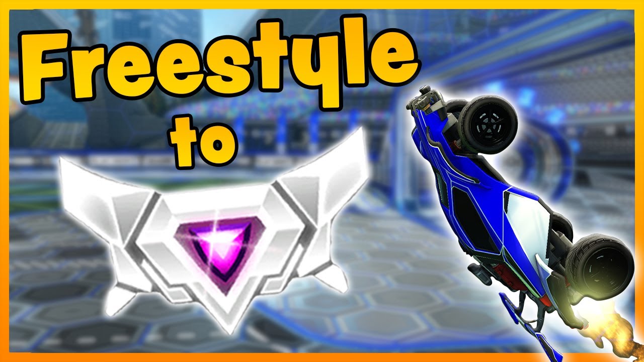 FREESTYLING to Supersonic Legend | 1v1 Rocket League Gameplay - YouTube