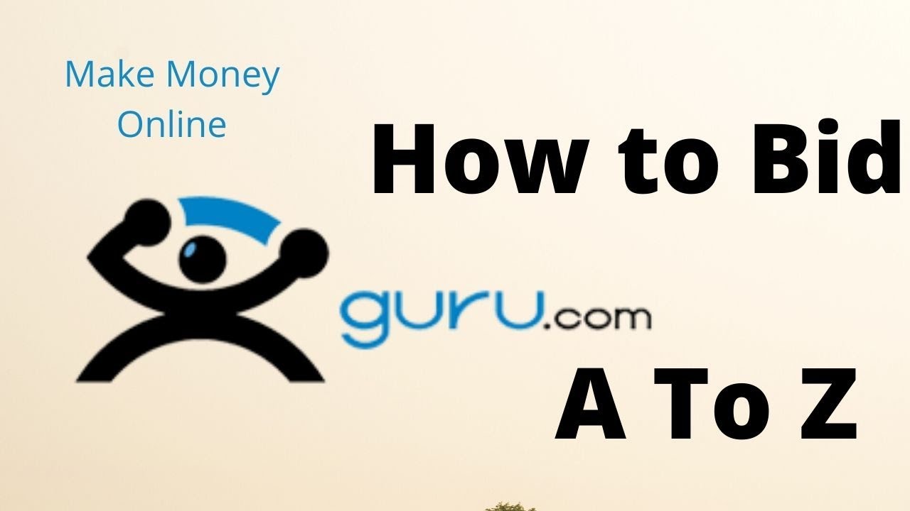 How To Bid On Guru.com||Submitting Quotes Guideline 2020 - YouTube