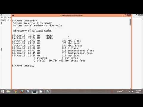 How to use javap Command to get the Structure of Java Class Tutorial Lecture - YouTube
