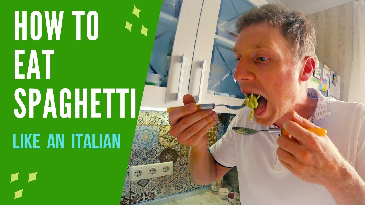 How To Eat Spaghetti Like An Italian - YouTube