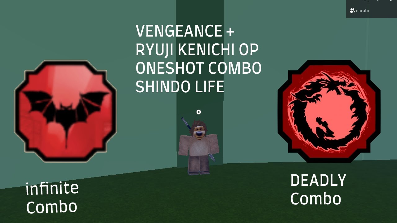 VENGEANCE + RYUJI KENICHI OP ONESHOT COMBO | Shindo Life Roblox - YouTube