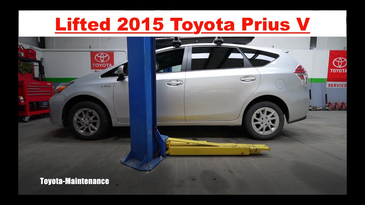 2015 Toyota Prius V with lift kit - YouTube