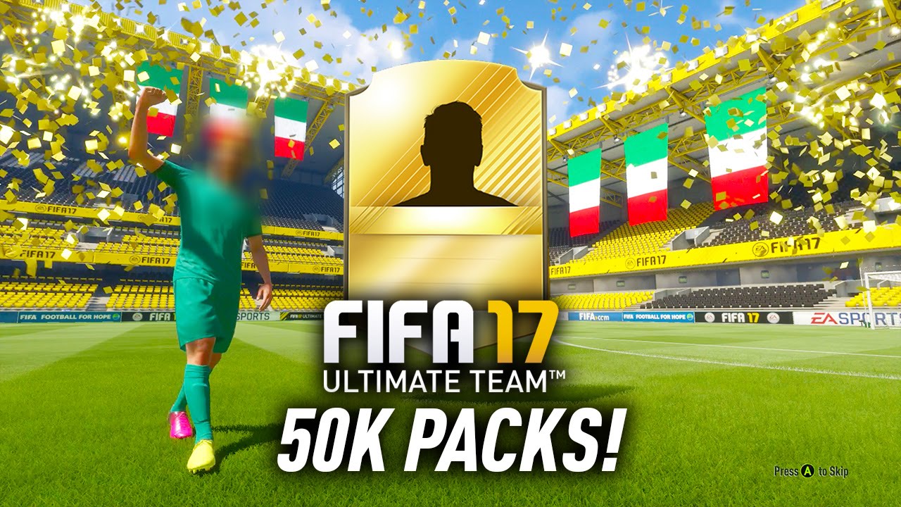 AWESOME FIFA 17 50K PACKS! w/ 85 DYBALA & MORE!! - YouTube