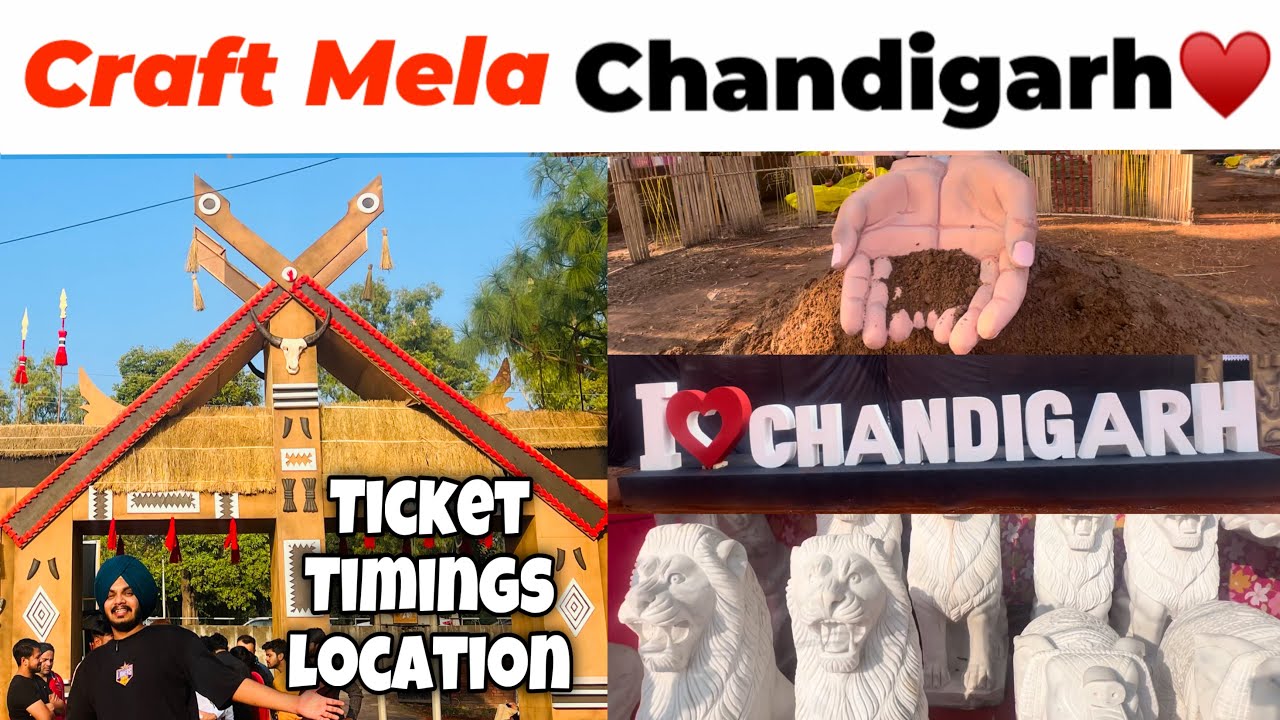 National Craft Mela Chandigarh | Chandigarh Fair | Kalagram Craft mela ...