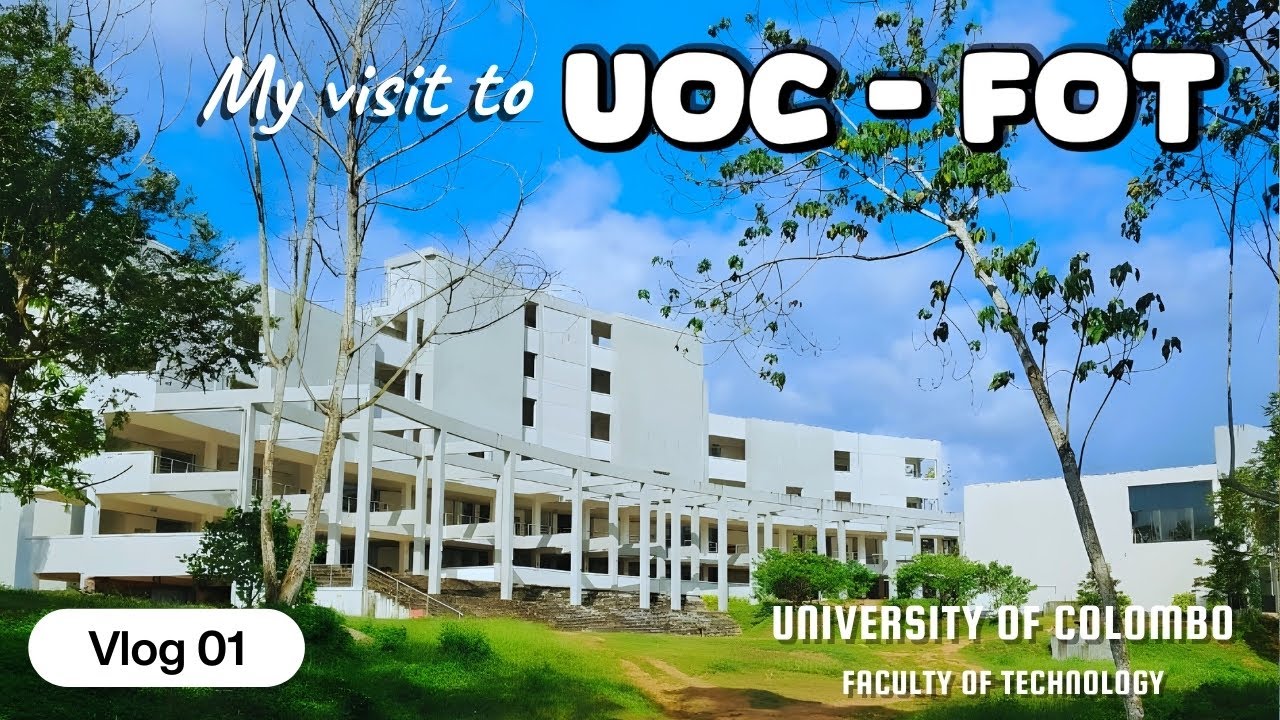 Uni vlog 🎓 | Univeristy of Colombo Faculty of Technology | කොළඹ තාක්ෂණ ...