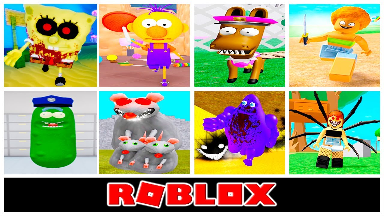 Survive Mr Gumdrop's Candyshop, Evil Pickle Rick, Grimace Shake, Ice ...