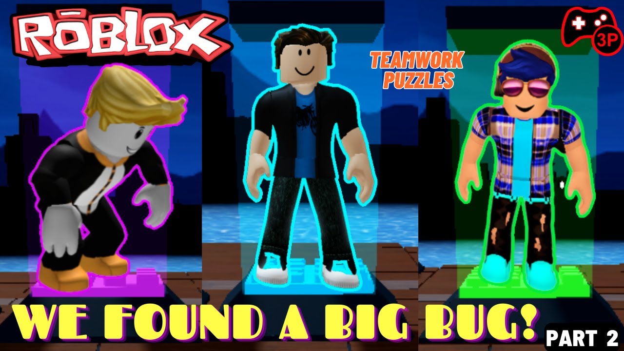 ROBLOX Teamwork Puzzles 3 Players! - YouTube