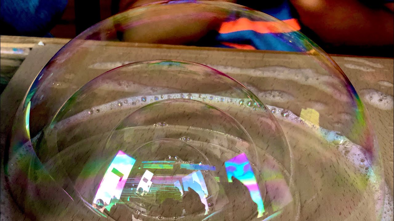 BUBBLE INSIDE BUBBLE | FUN ACTIVITY FOR KIDS - YouTube
