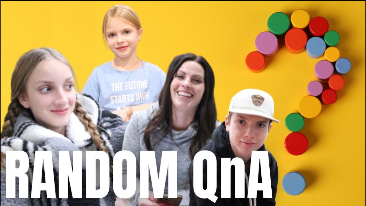 ANSWERING TOTALLY RANDOM QUESTIONS - YouTube