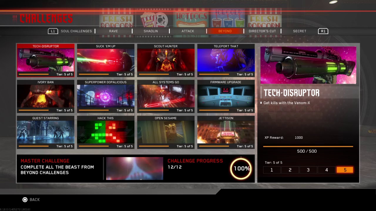IW Zombies - Beast From Beyond 100% Complete All Challenges & Secret ...