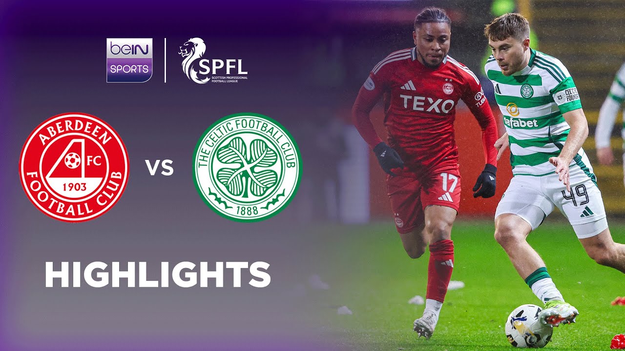 Aberdeen v Celtic | SPFL 24/25 | Match Highlights - YouTube