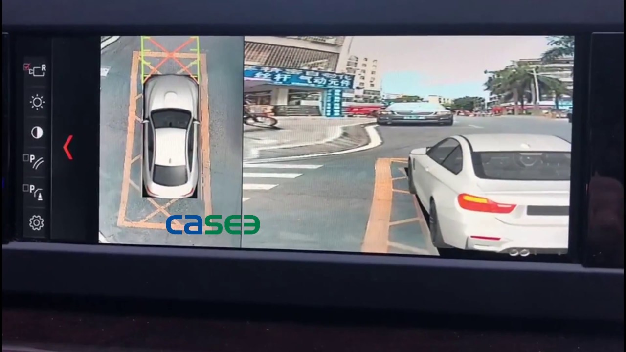 3D 360 degree Car bird's eye view device Panoramic DVR surround Cameras ...