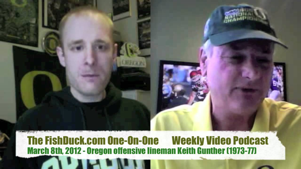 One-On-One: Oregon offensive lineman Keith Gunther (1973-77) - YouTube