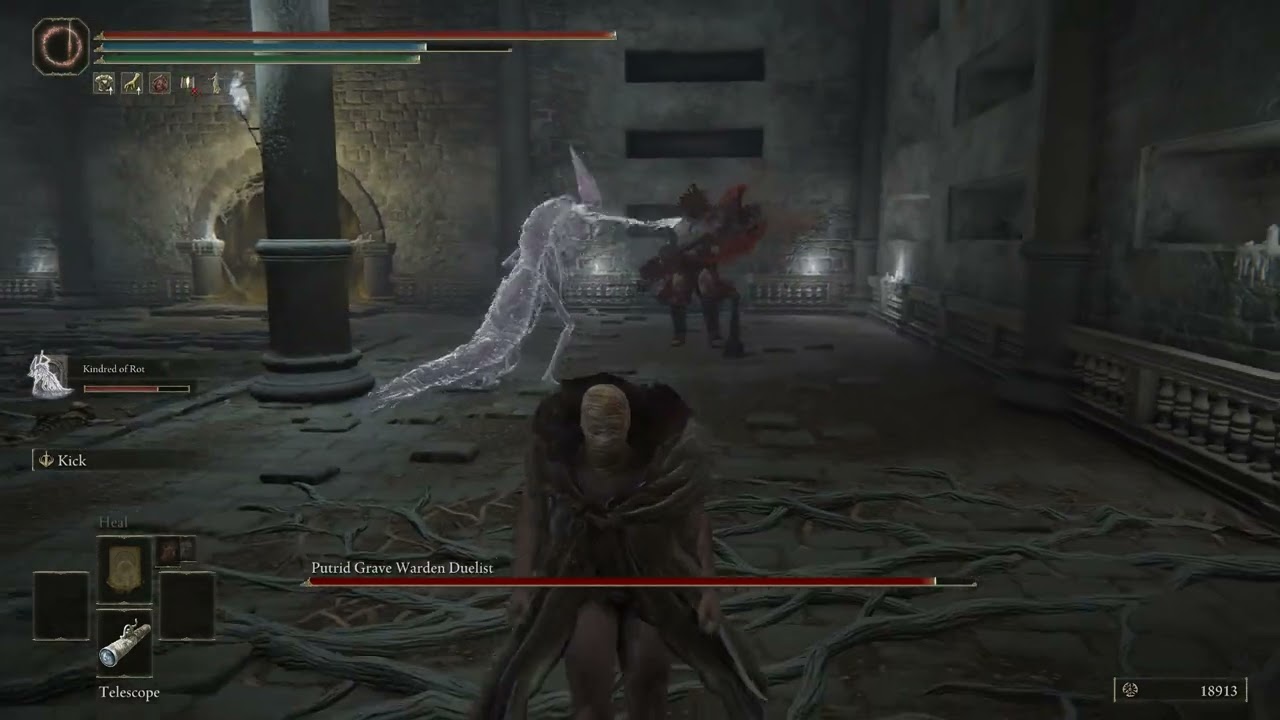 【Elden Ring】Kindred Of Rot Ashes +10 Vs Putrid Grave Warden Duelist ...