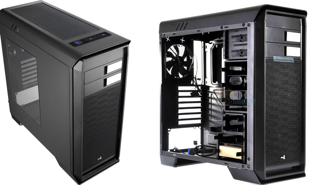 Unboxing semi torre Aerocool Aero 1000 Black en español y mini review ...