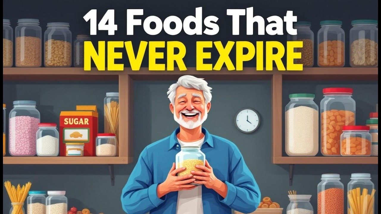14 Foods That NEVER EXPIRE - Get Them NOW! - YouTube
