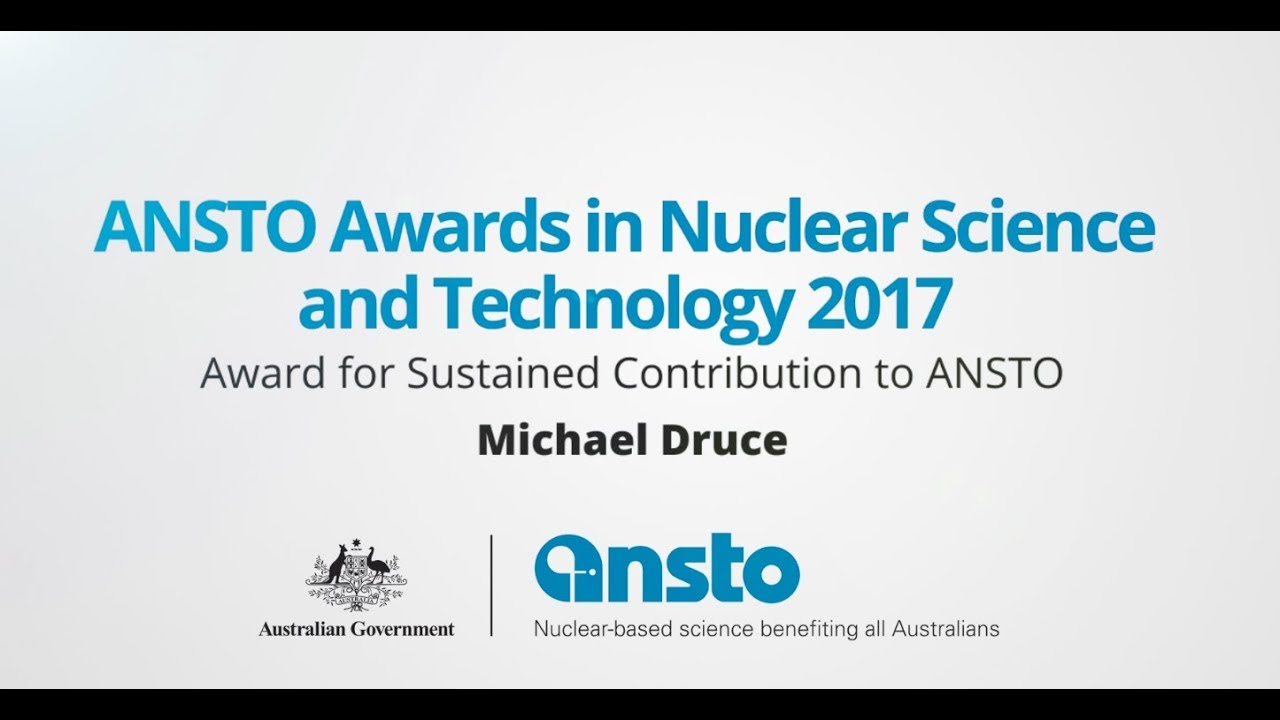 Michael Druce - Sustained Contribution Award - YouTube