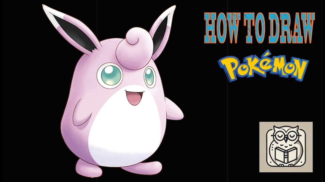 How to draw POKEMON Wigglytuff step by step - YouTube