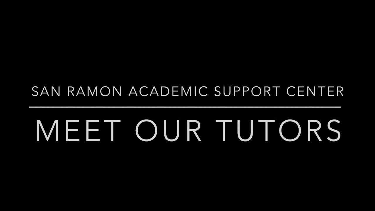 Meet our Tutors Fall 2023 - YouTube