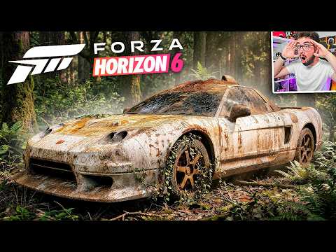 RESTAURO un HONDA NSX ABANDONADO en FORZA HORIZON 6