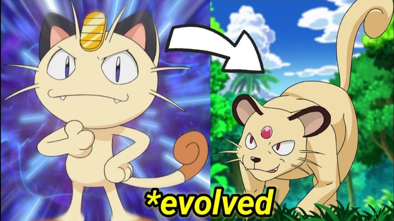 My Meowth evolved into Persian at level 28 | Pokémon fire red - YouTube