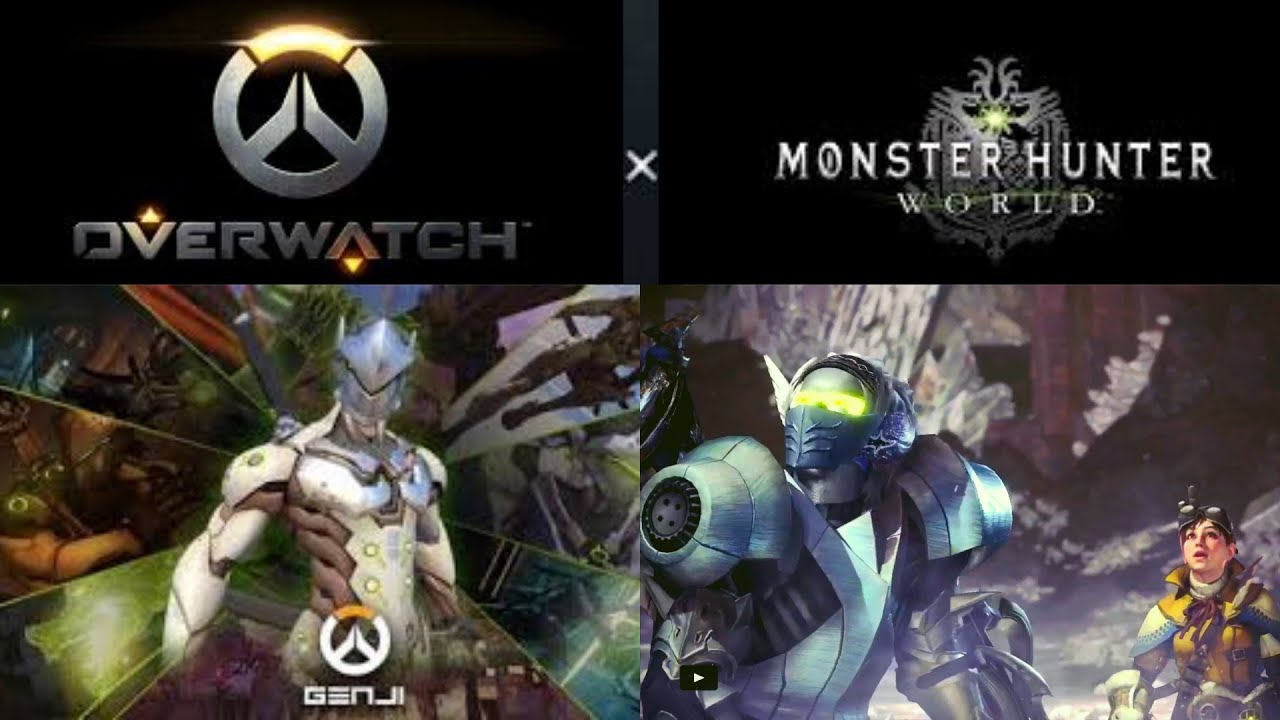 Monster Hunter World x OW Genji's Quest for Healz+Costume Tutorial ...