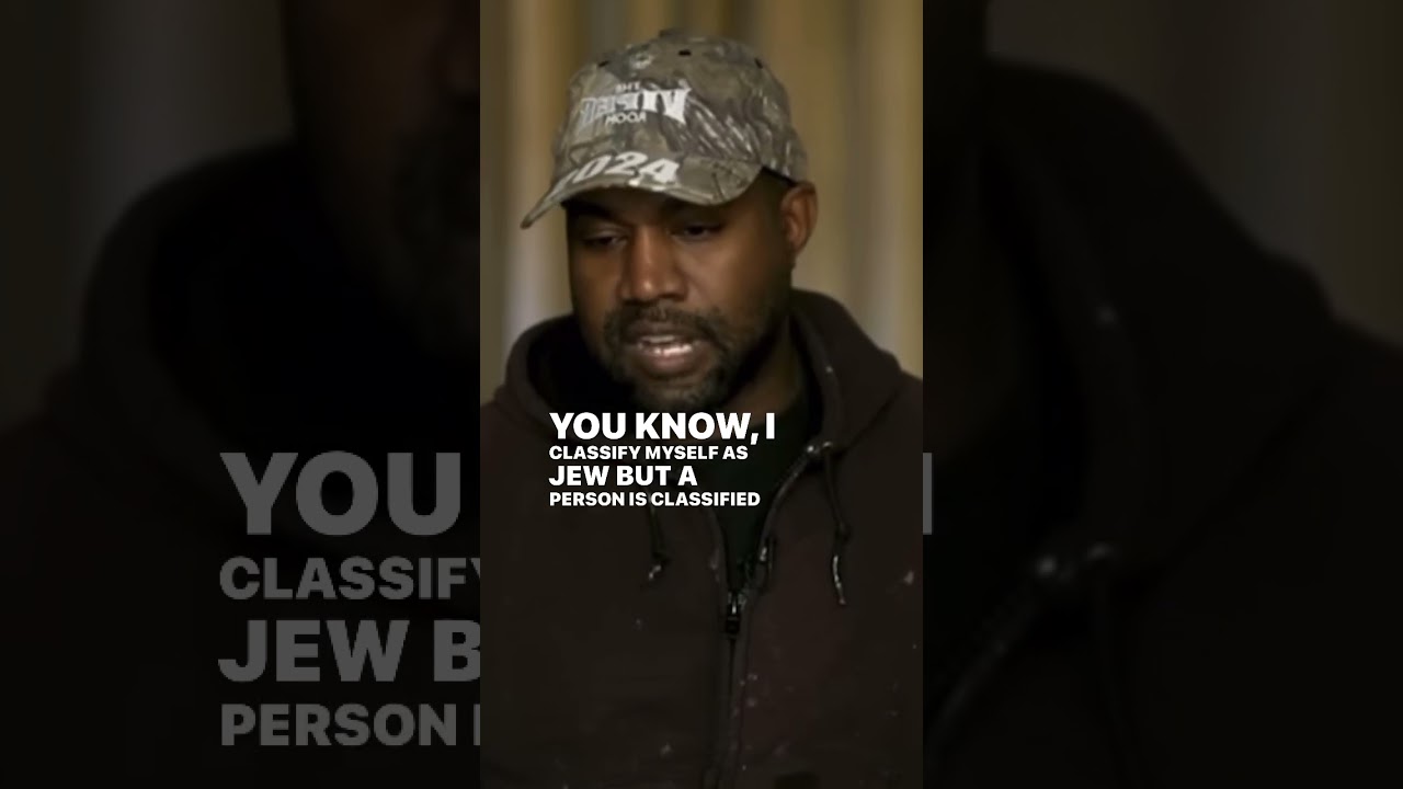 Kanye “Ye” West says he is Jew #kanyewest #yeezy #facts #truth - YouTube