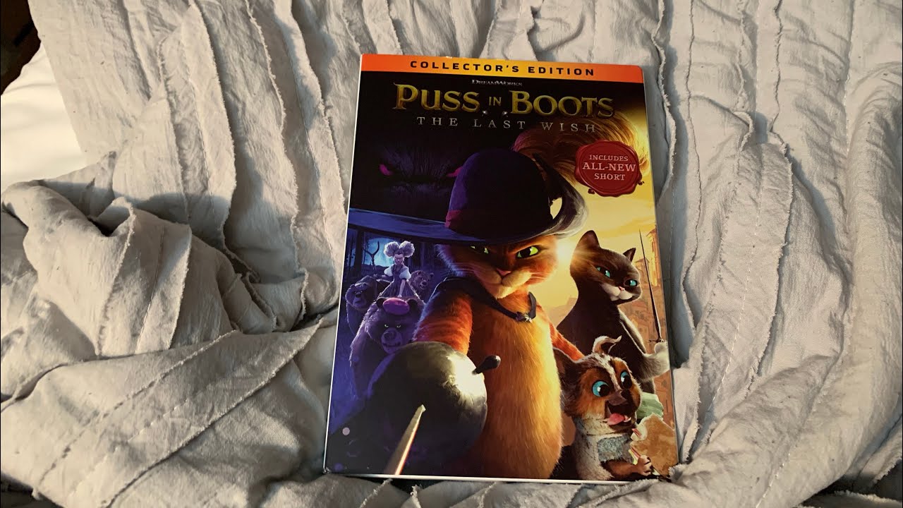 Puss in Boots: The Last Wish - (2023) - DVD Overview - YouTube