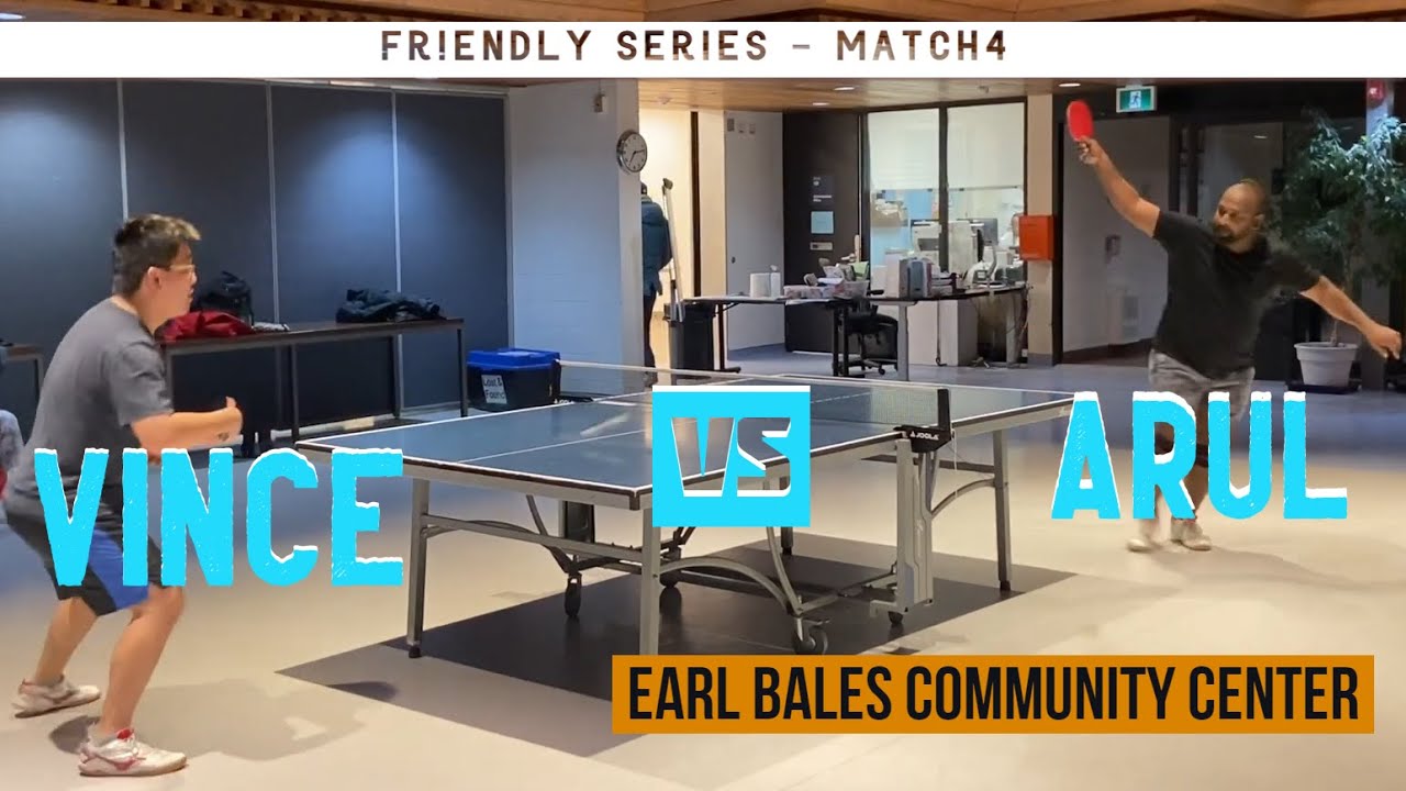 Vincent vs Arul - Friendly Series Match 4 @Earl Bales Community Center ...