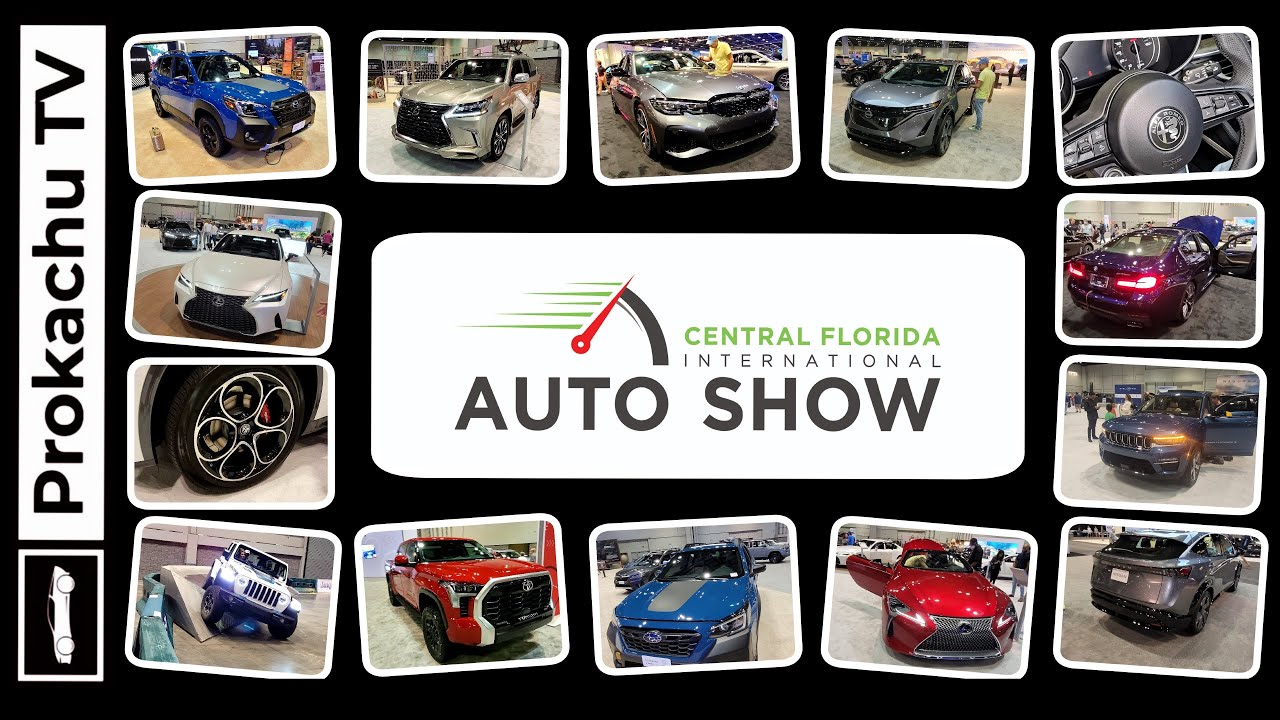 Central Florida International Auto Show | Выставка новых авто - YouTube