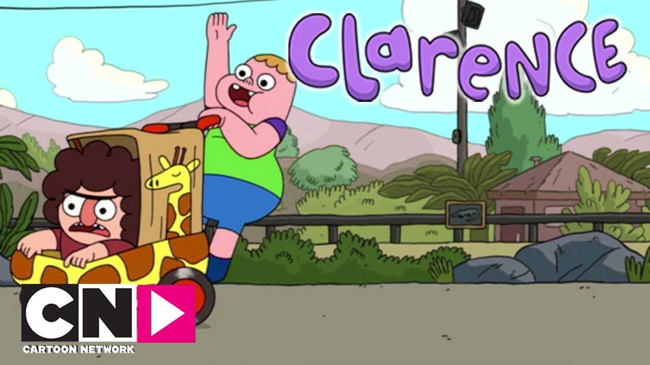 Clarence | Gøy med Clarence og Belson i dyrehagen | Norsk Cartoon ...