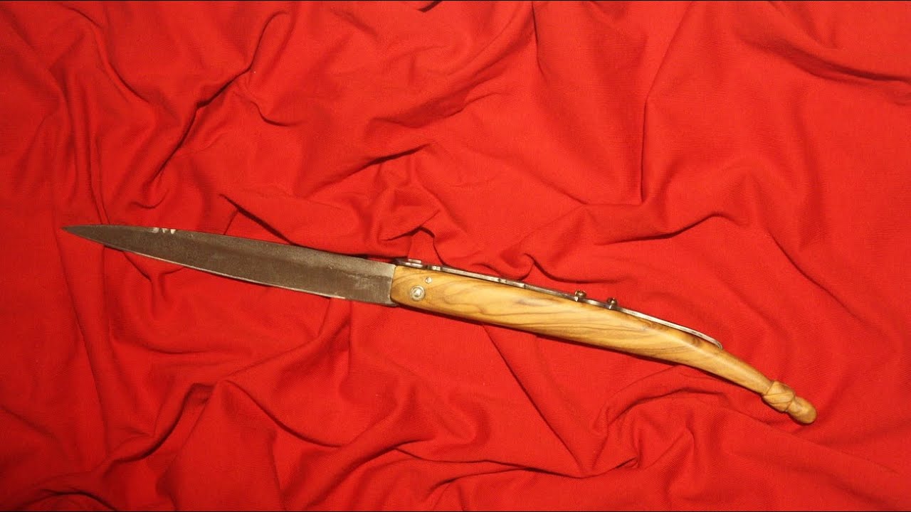 Coltello Romano a uno scrocco con sblocco a tabella - YouTube