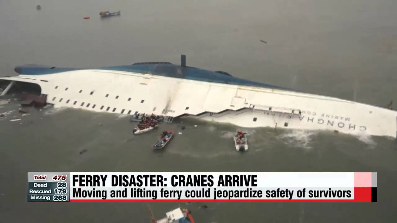Ferry disaster: At least one month to lift vessel out of water - YouTube