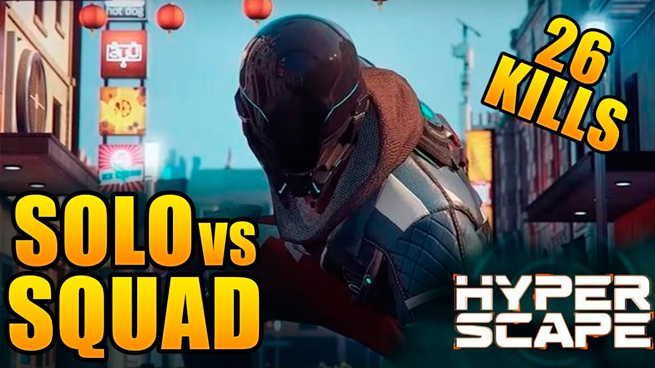RECORD DEL MUNDO EN HYPER SCAPE SOLO VS SQUAD - Carranco - YouTube