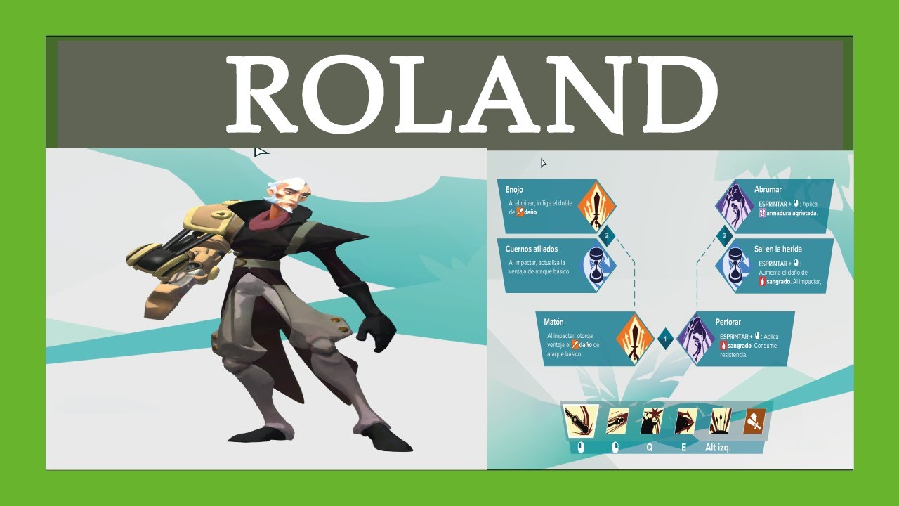 🟢 ROLAND - TUTORIAL , MEJOR BUILD , y GAMEPLAY en Español - Gigantic ...