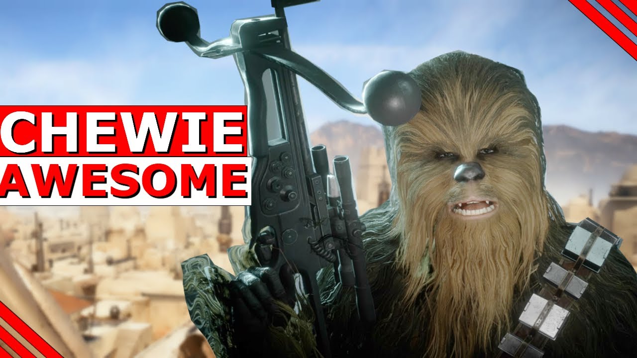 Chewbacca Is Awesome! Chewbacca Got Buffed In Battlefront 2! - YouTube