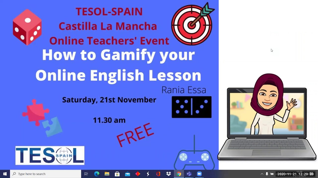 How to Gamify your Online English Lesson - YouTube