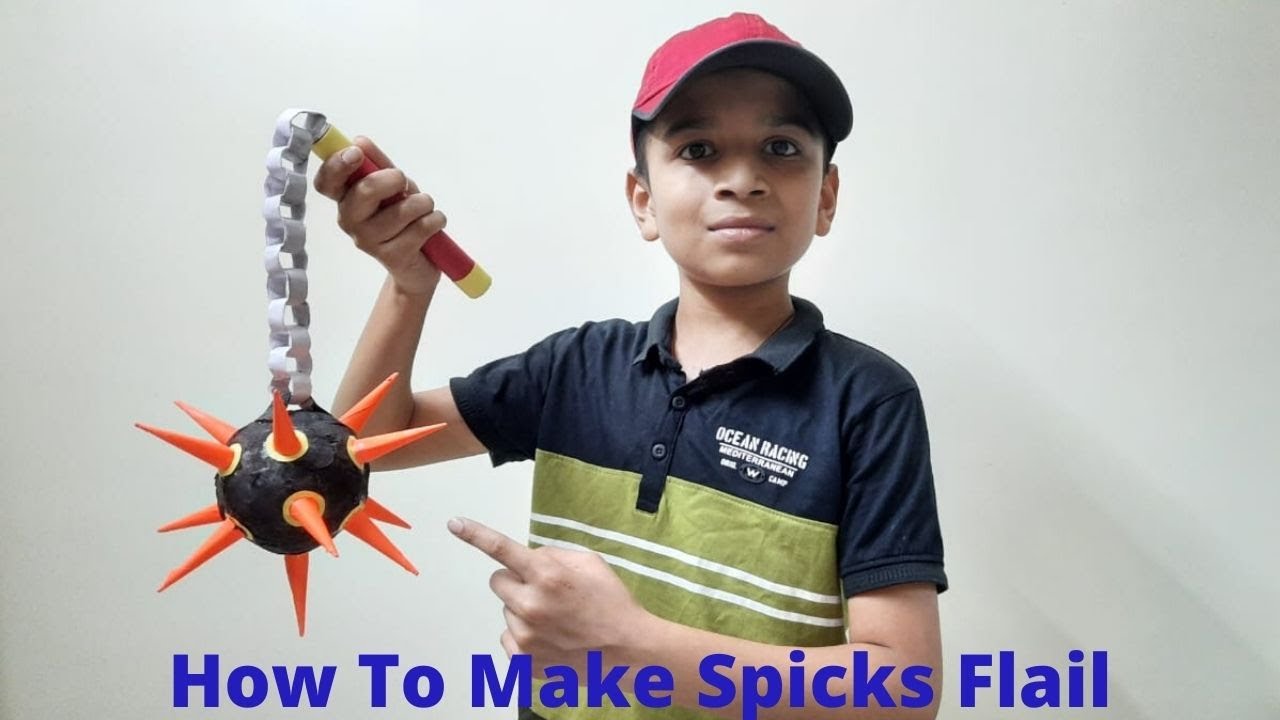 How To Make Spike Flail - YouTube