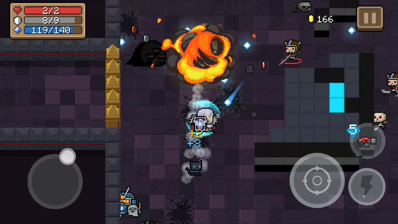 Soul Knight Paladin With Apocalypse (Laser Buff) Gameplay - YouTube