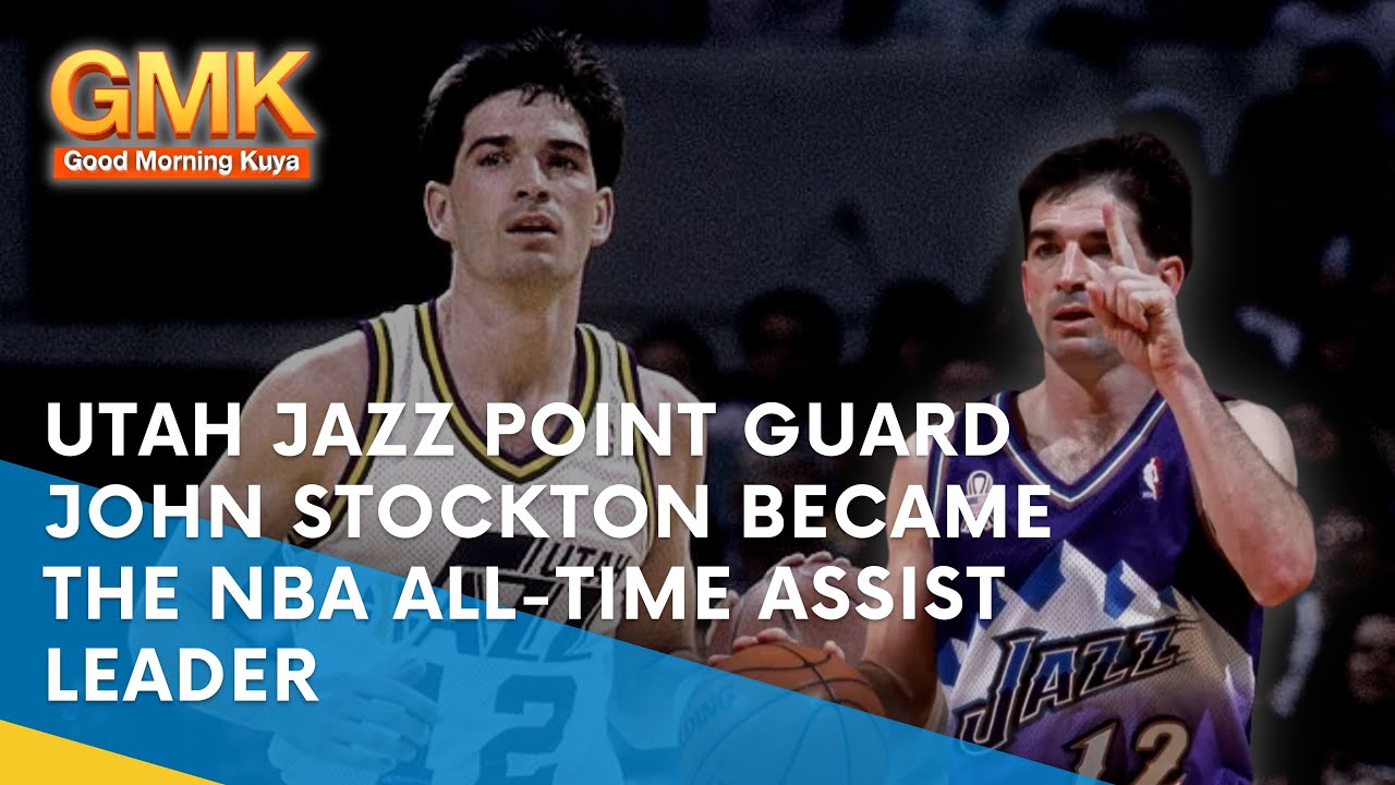 Utah Jazz Point Guard John Stockton Became the NBA All-Time Assist ...