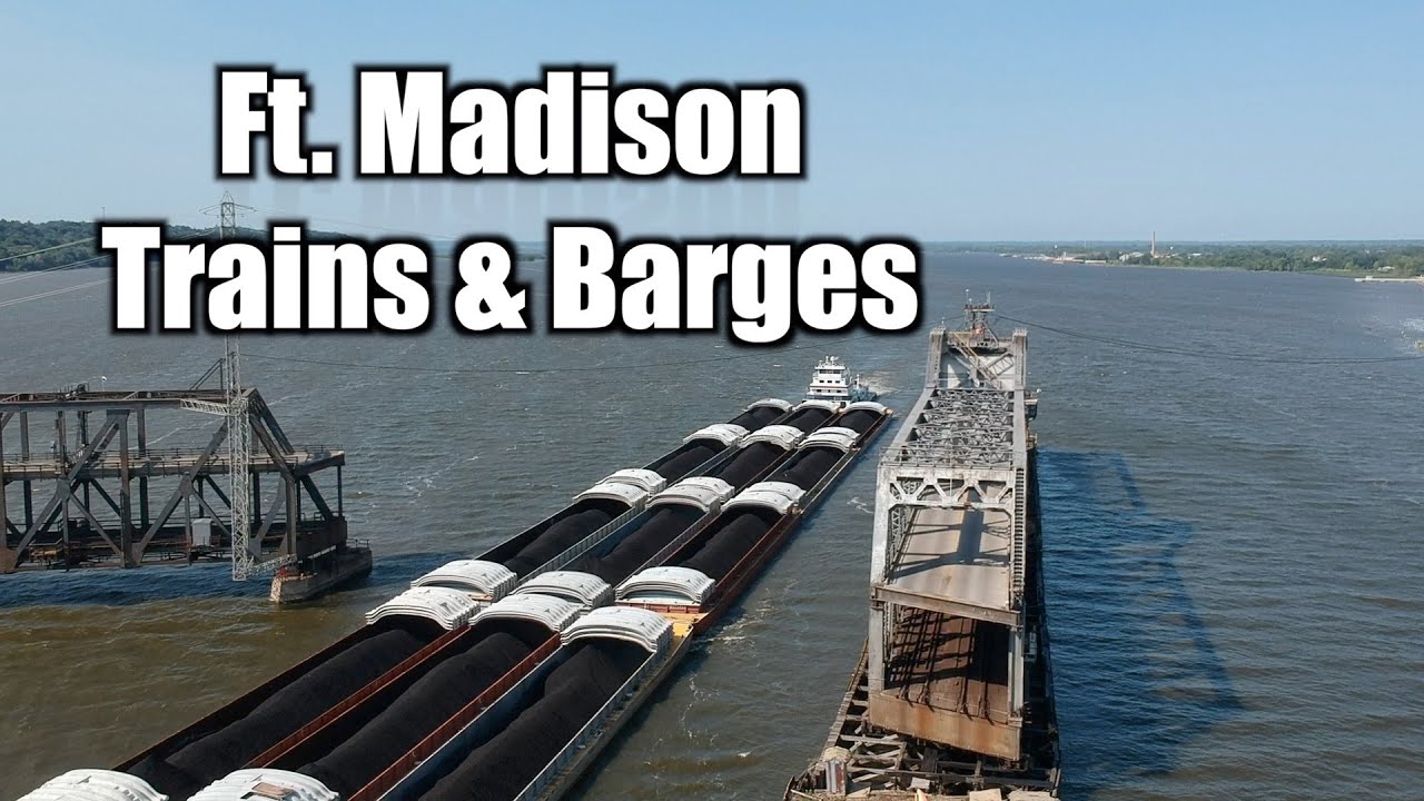 We are Off the Road:( || Fort Madison || Trains || Barges || Swing ...